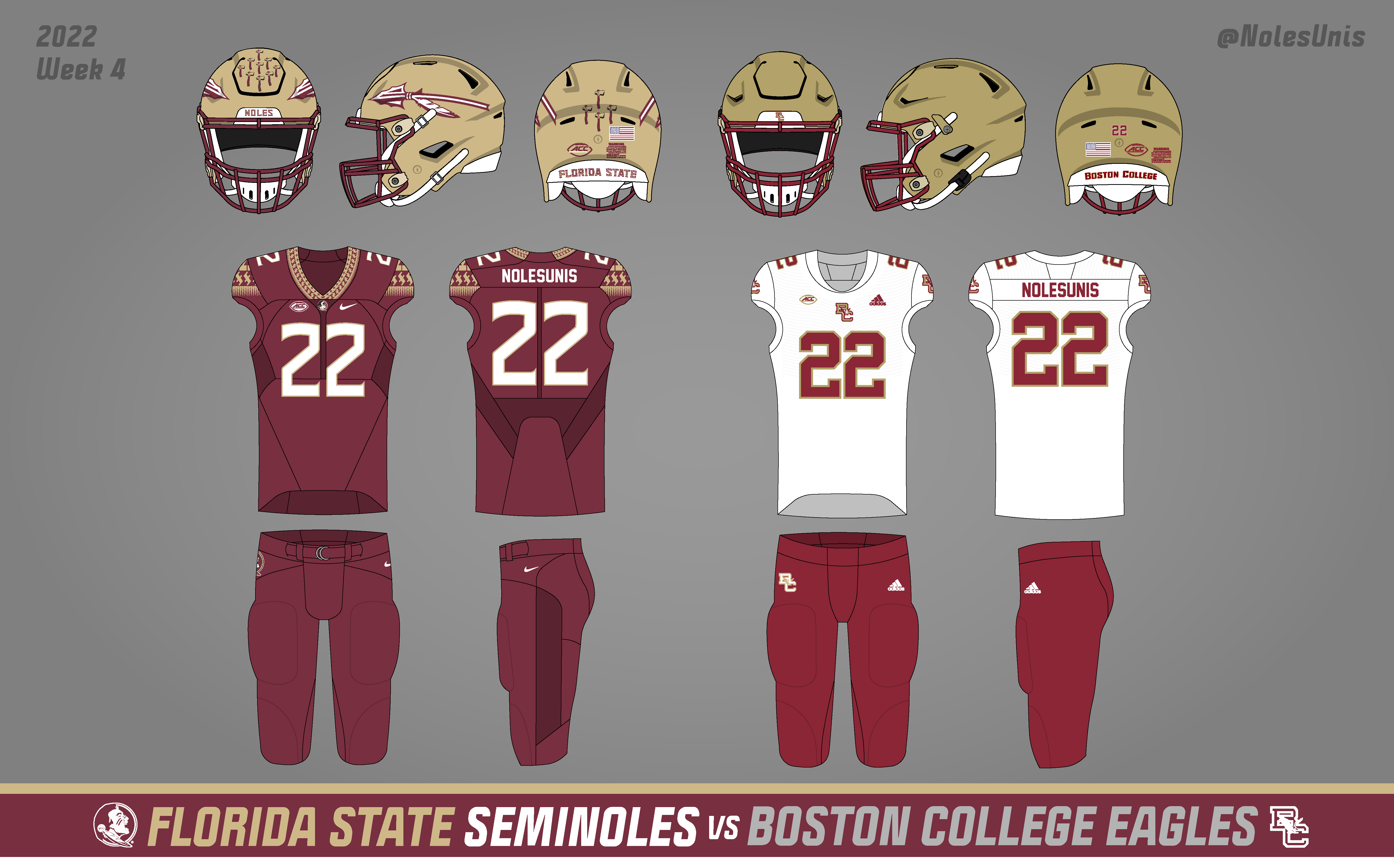 2022 Matchups – Florida State Uniform Database
